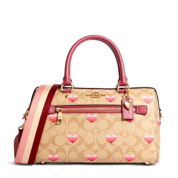 Coach | Bags | Nwt 40 Original Coach Rowan Satchel Signature Canvas ...